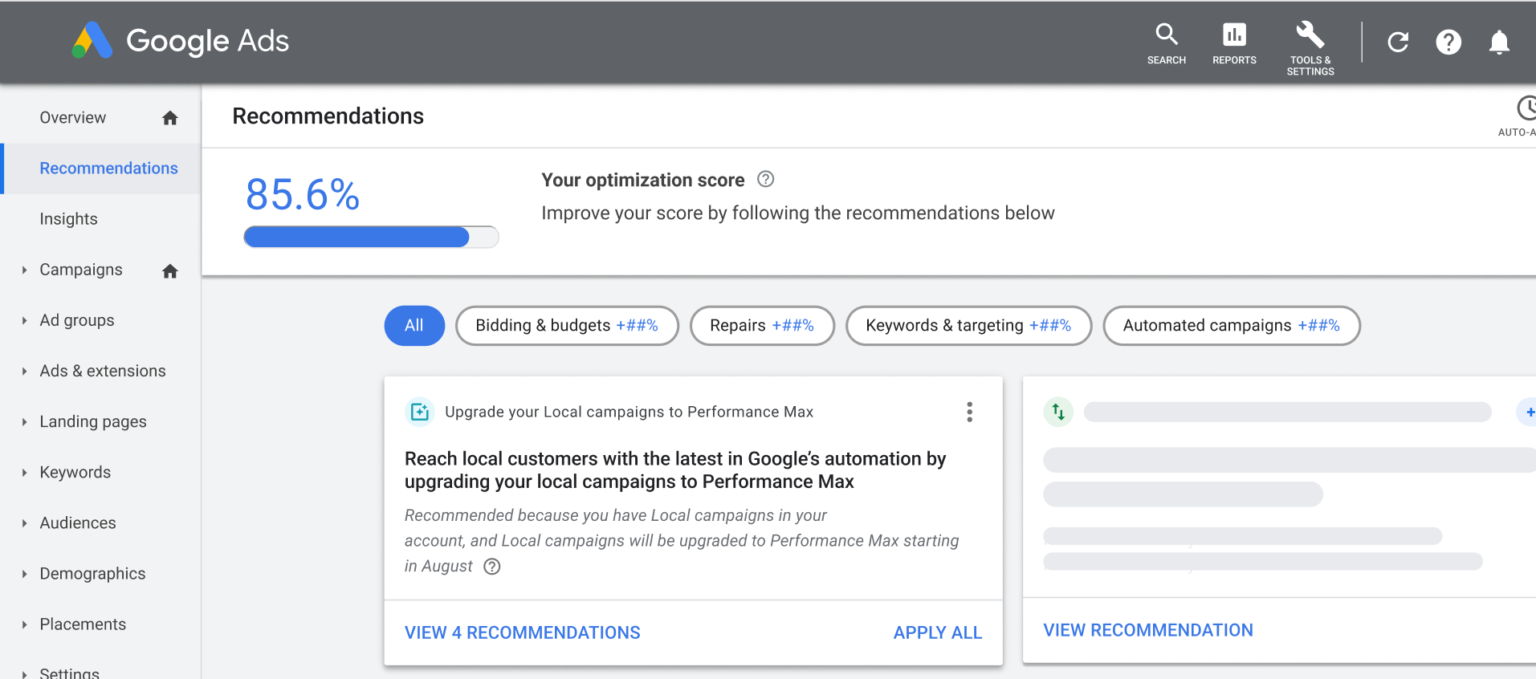 Google Performance Max self-upgrade tool for Local campaigns is now ...