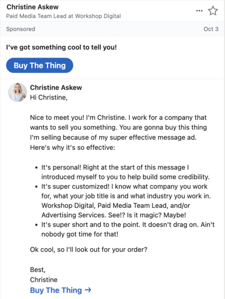 LinkedIn Message Ads: Everything you need to know